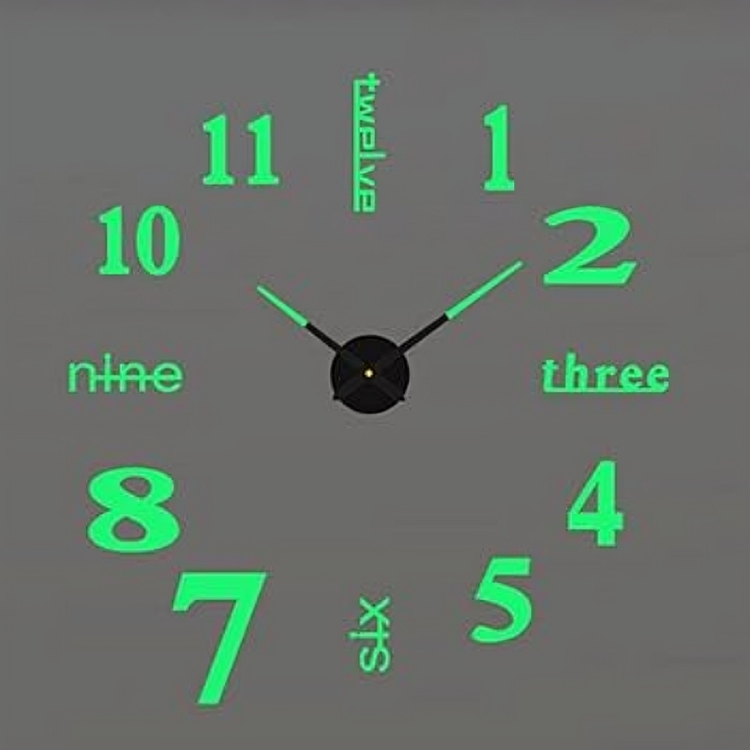 3d diy wall clock - orenzina.com